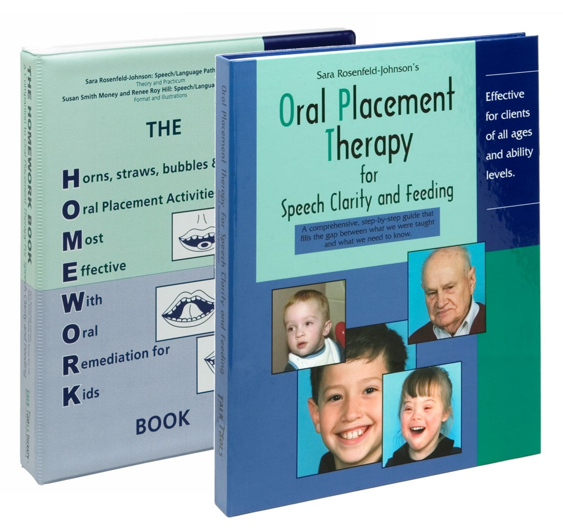 Oral Placement Therapy with Homework Book - TalkTools – SpeechLab